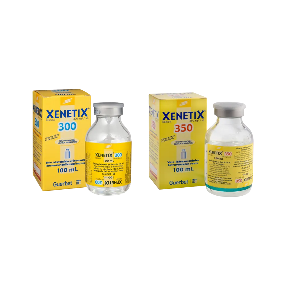 Xenetix® (Iobitridol) 제네틱스300주사(이오비트리돌) 제네틱스350주사(이오비트리돌) | Guerbet
